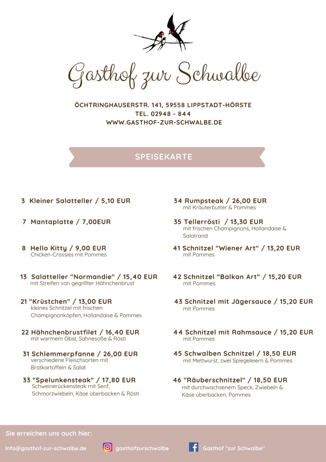 Gasthof zur Schwalbe